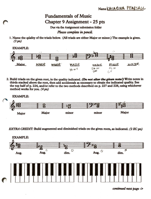 CH. 5 / Fundamentals of Music / MUSC 1030 / - Fundamentals of Music ...