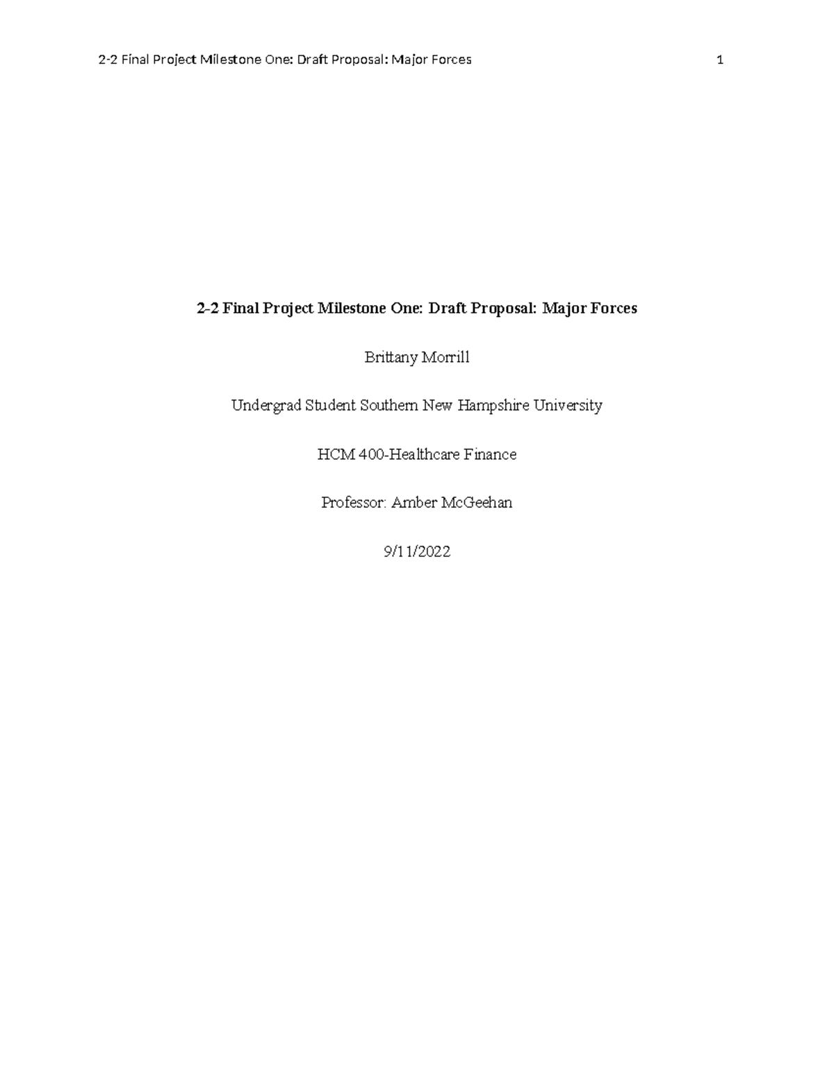 Milestone 1 - paper - 2-2 Final Project Milestone One: Draft Proposal ...