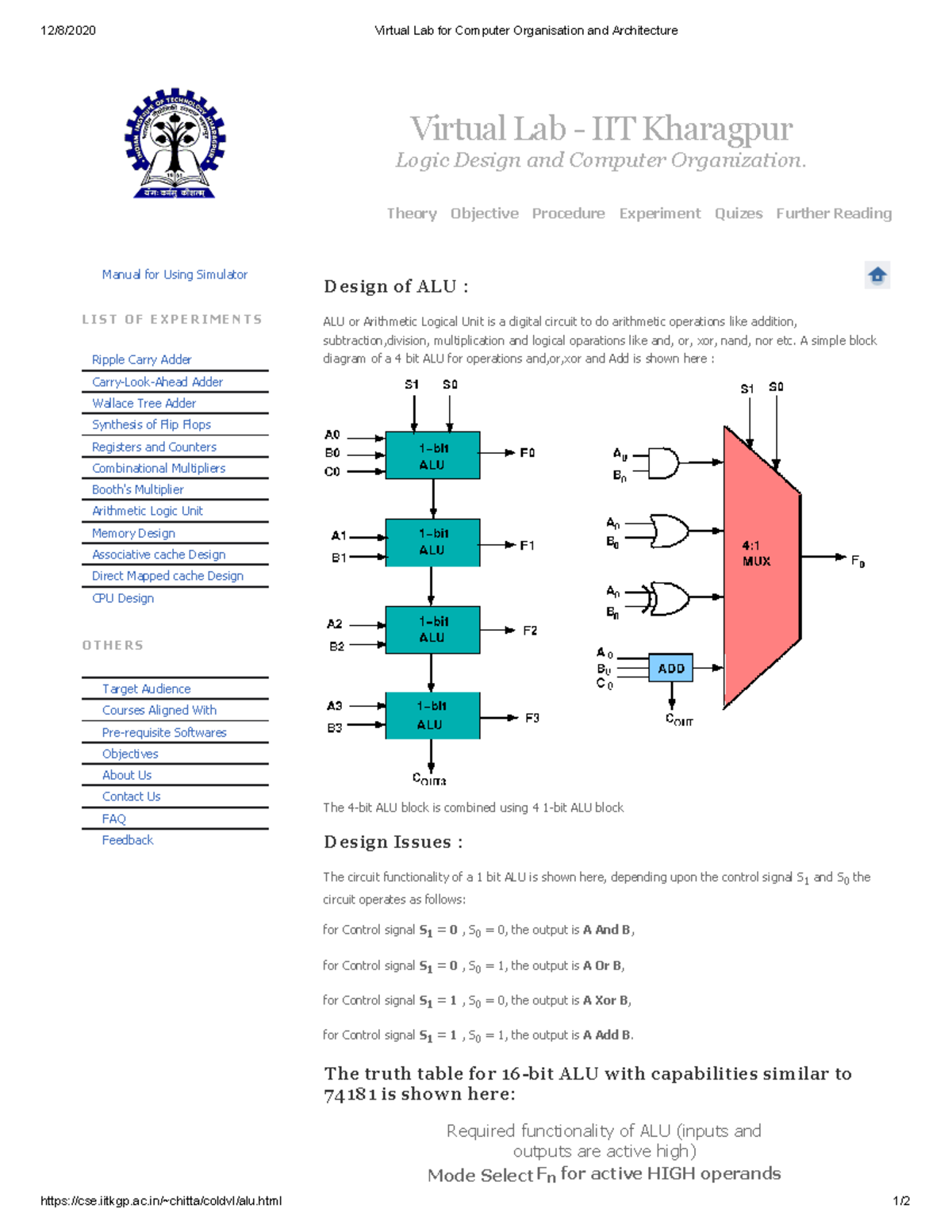 DLCA Lab Manual - This is the practical - Theory Objective Procedure ...
