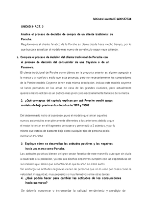 Unidad 2- Actividad 3 - Moisés Lovera ID A 00137634 Unidad 2- Actividad ...
