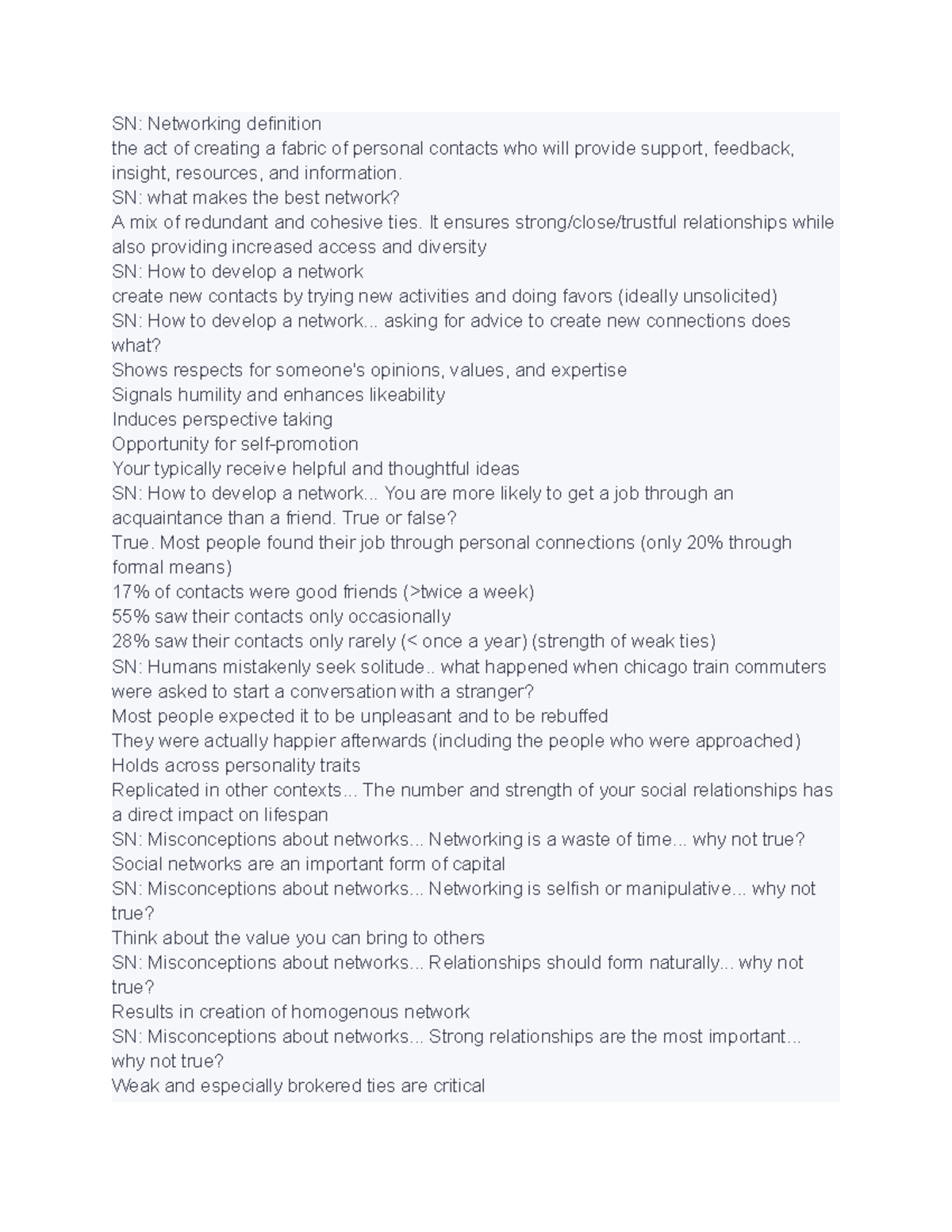 BUSI 310 - 2023-03-11T093452 - SN: Networking definition the act of ...