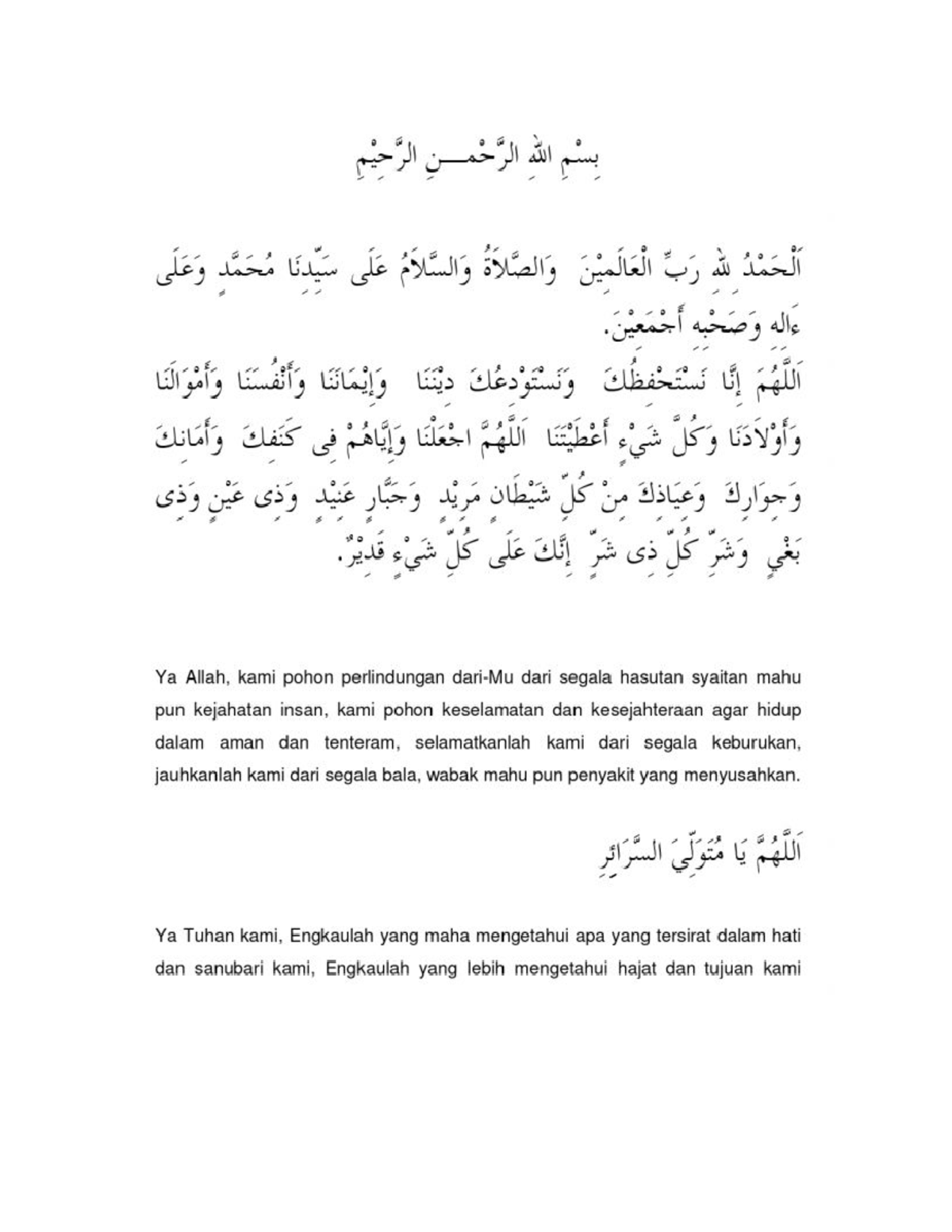 DOA Selamat - philo 101 - Studocu
