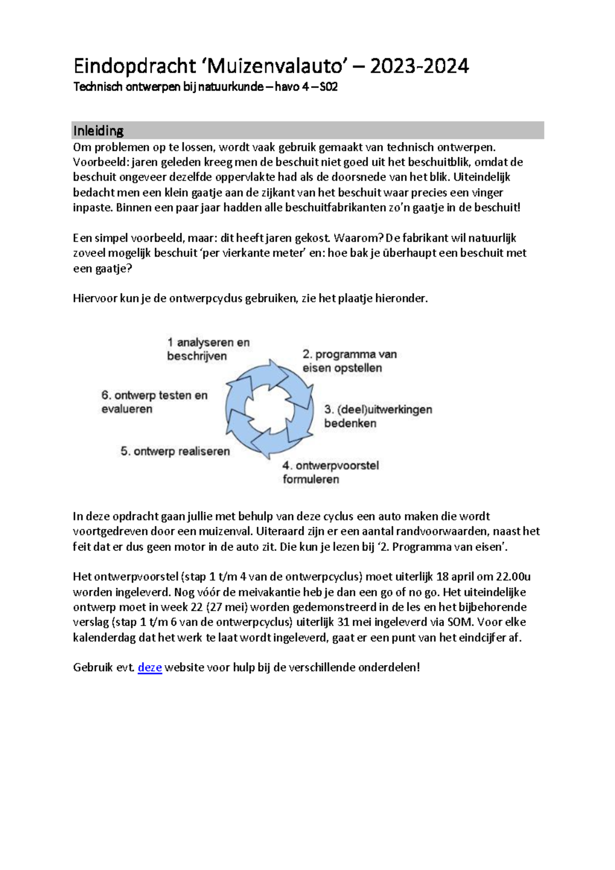 H4 TO eindopdracht muizenvalauto - Eindopdracht ‘Muizenvalauto’ – 2023 ...