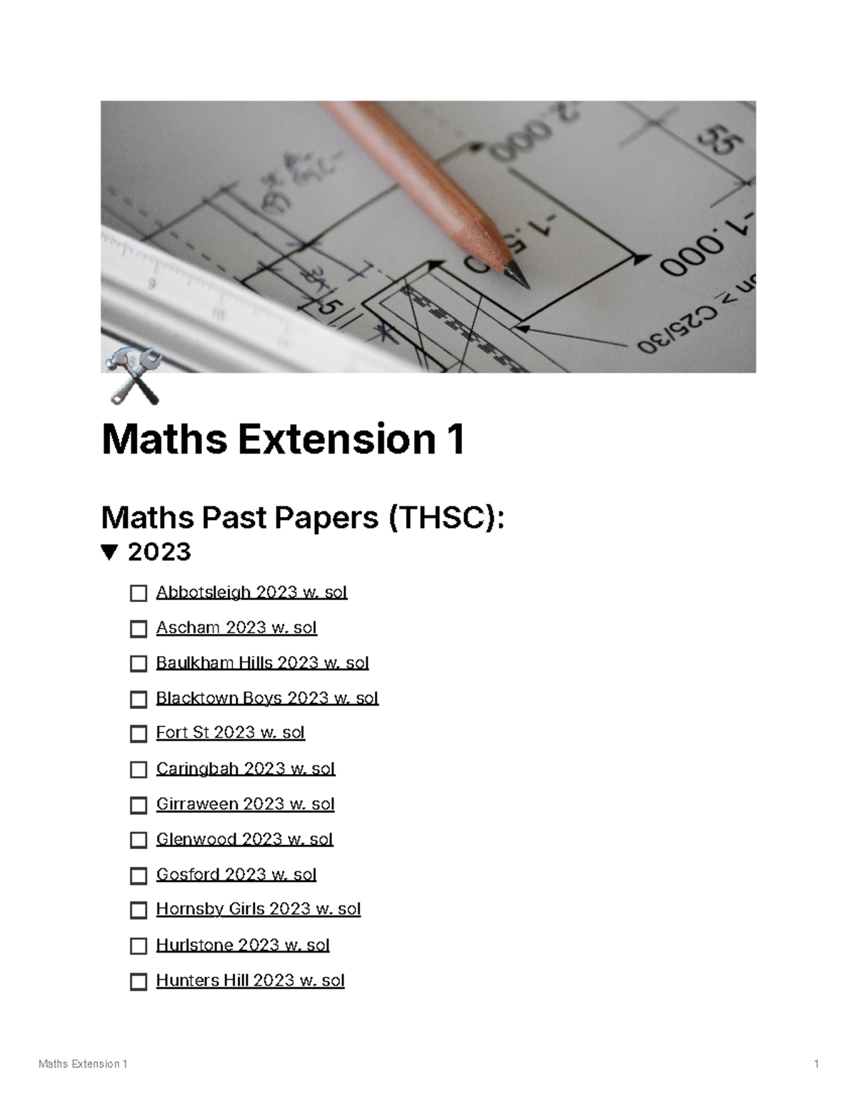 C714b871-d128-40a5-98a4-924a4dea5034 Maths Extension 1 - 🛠 Maths ...