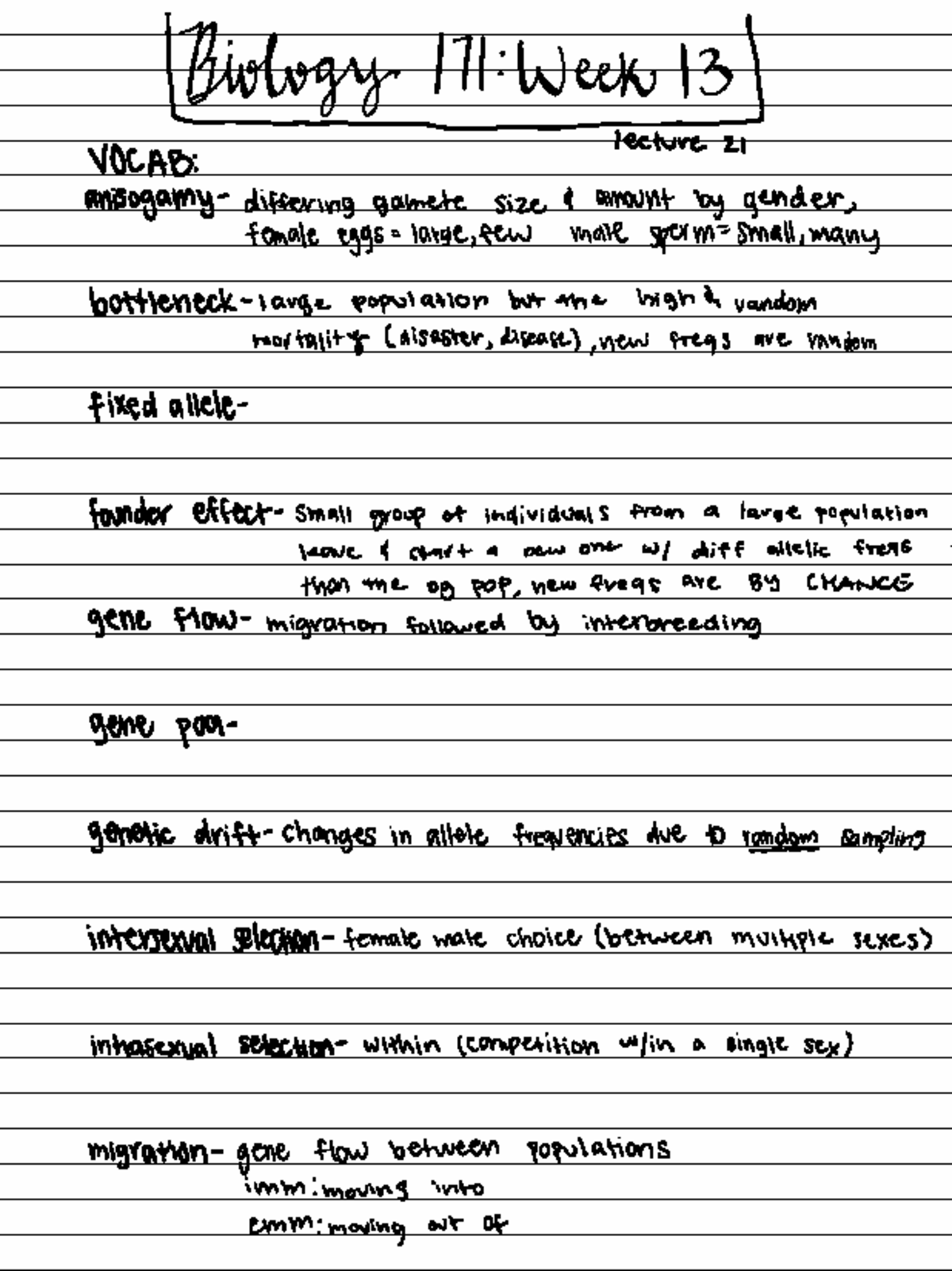 Week 13 (Lecture 21) - Fall 2022 - 171 - Studocu