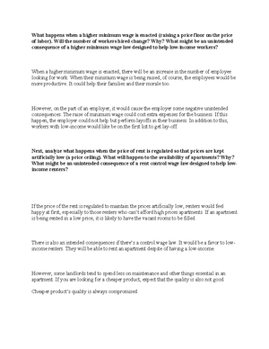 Written Assignment U4 - Please use it as an example - BUS 3305 ...