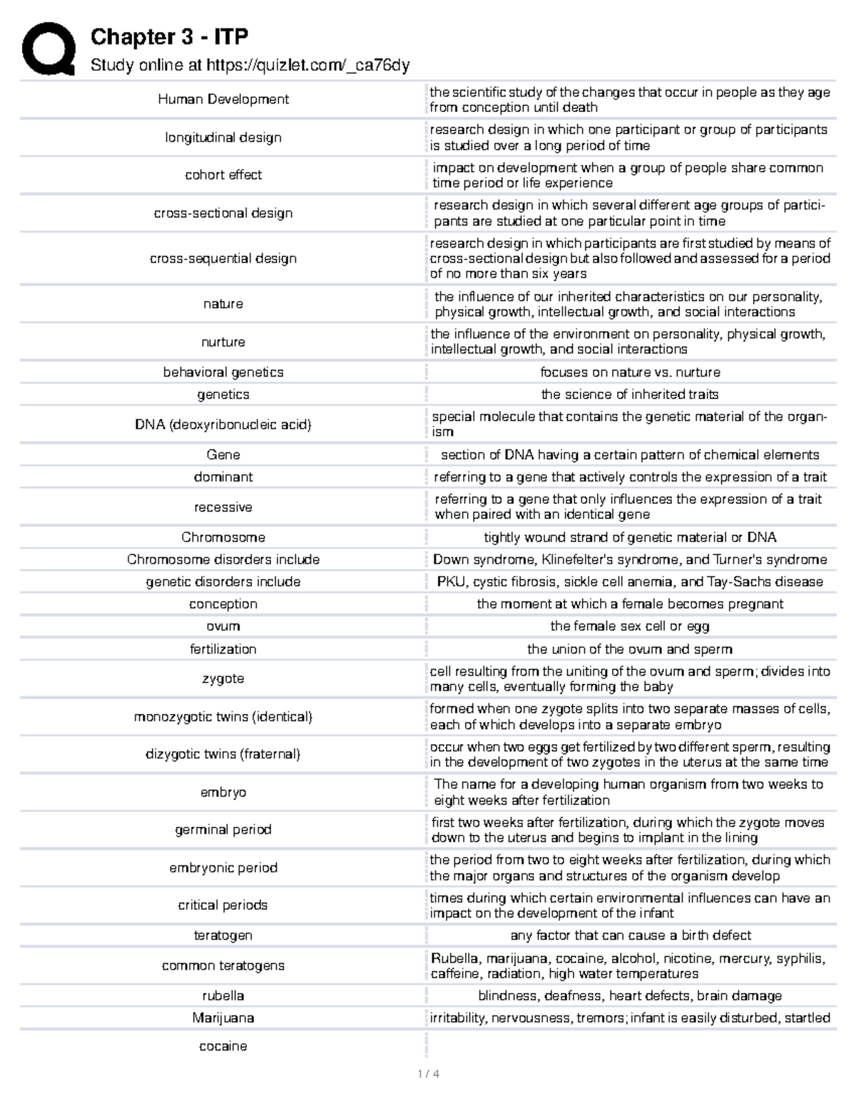Chapter 3 - ITP (summarized terms) - Study online at quizlet/_ca76dy ...