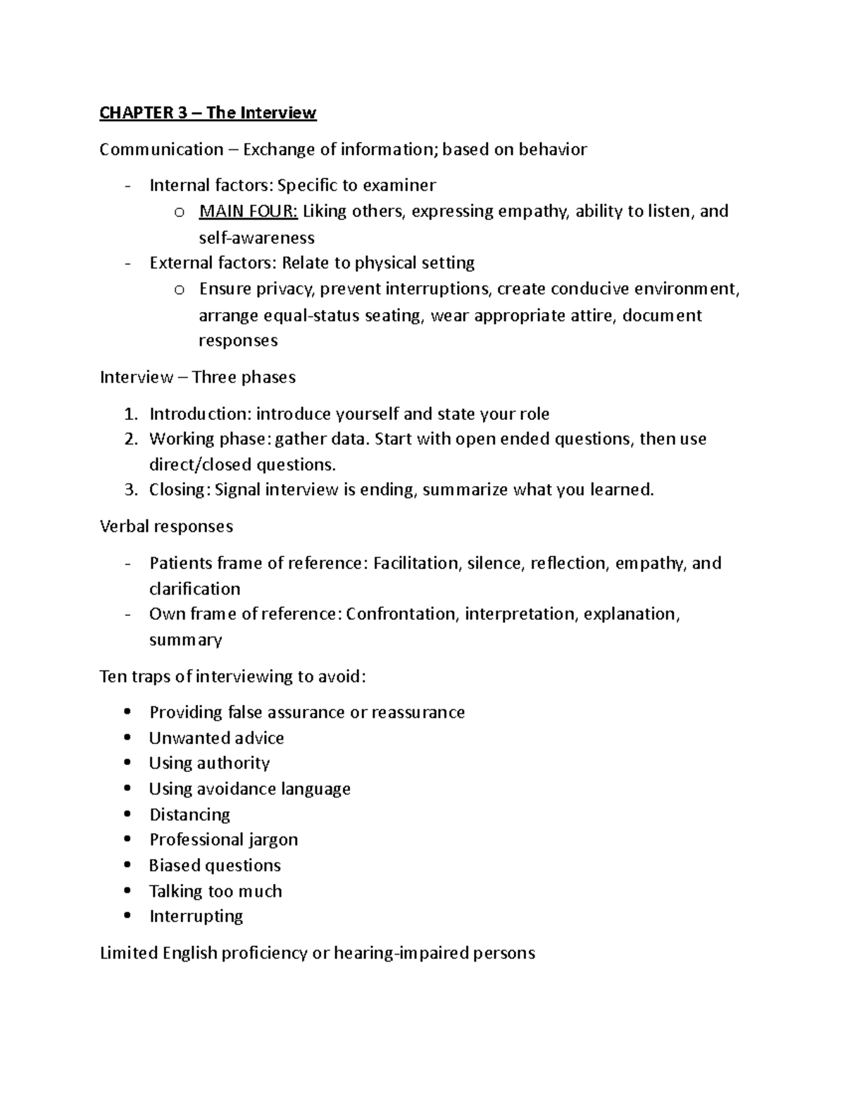 Exam 1 Physical Assessment 3,4,5,6,7,8,9,10,12 & 32 - CHAPTER 3 – The ...