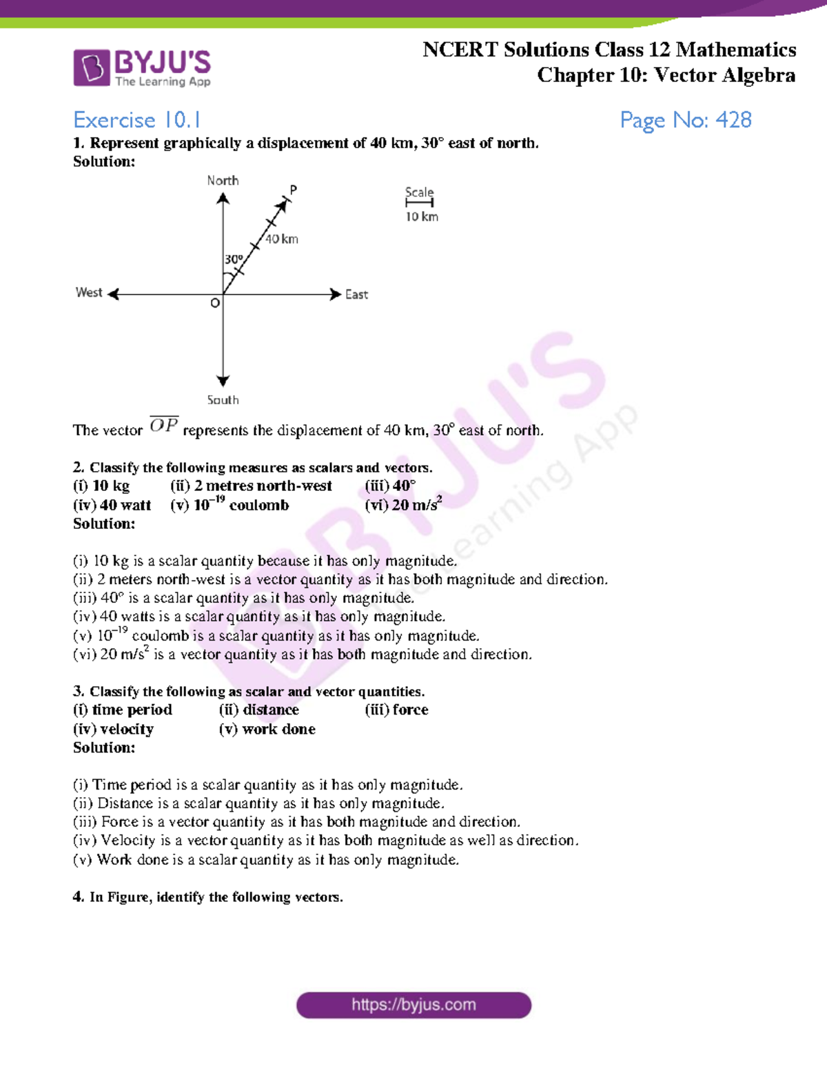 Ncert-solutions-class-12-mathematics-chapter-10 - Chapter 10: Vector ...