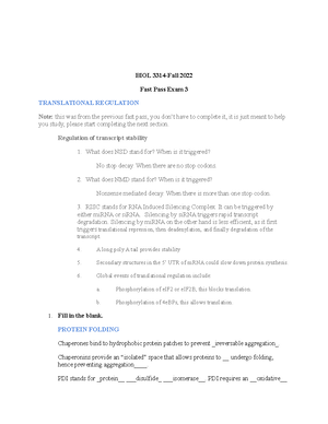 Exam 2 RATS - Practice Test notes - Exam 2 RATS RAT 5 1. "In the ...