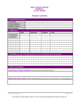 How to write a Design Report - The report has three sections. The first ...