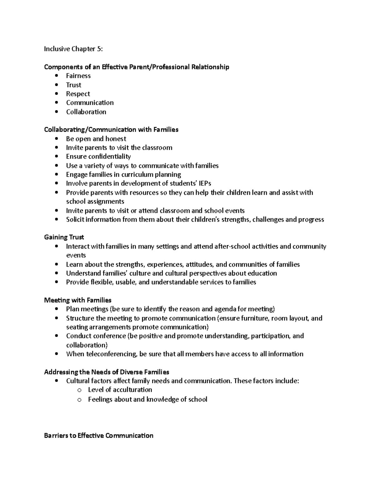 Inclusive Chapter 5 - Lecture notes 5 - Inclusive Chapter 5: Components ...