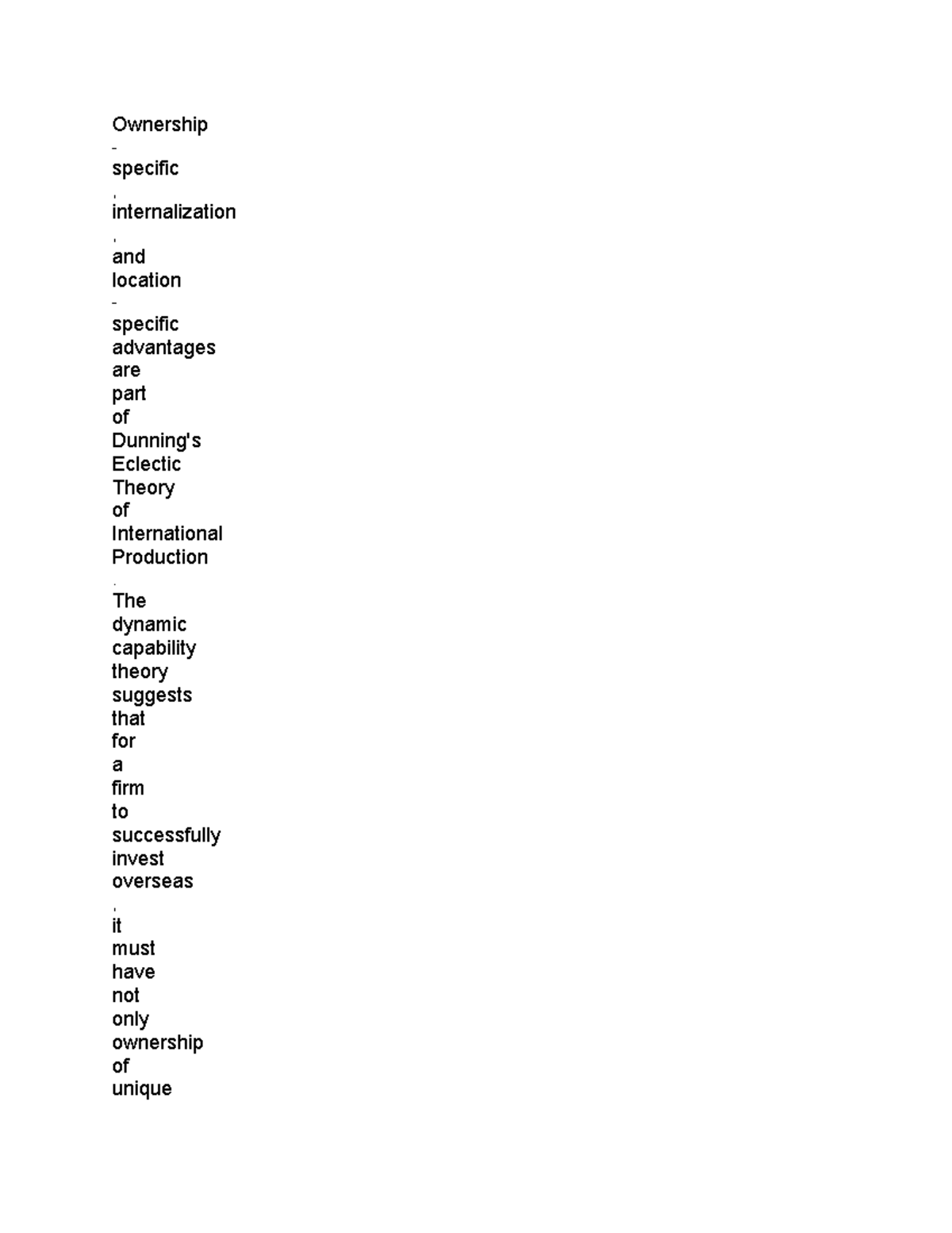 Ownership - WSXZFGHJ - Ownership - specific , internalization , and ...