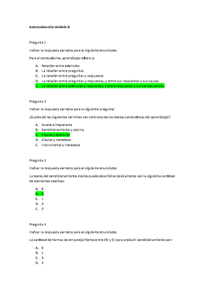 Autoevaluación módulo 2-13 - Autoevaluación módulo 2 ¡Es hora de poner a prueba tus ...