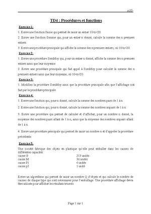 Td sql - scsv - Requêtes SQL Exercices corrigés Frédéric Gava (MCF ...