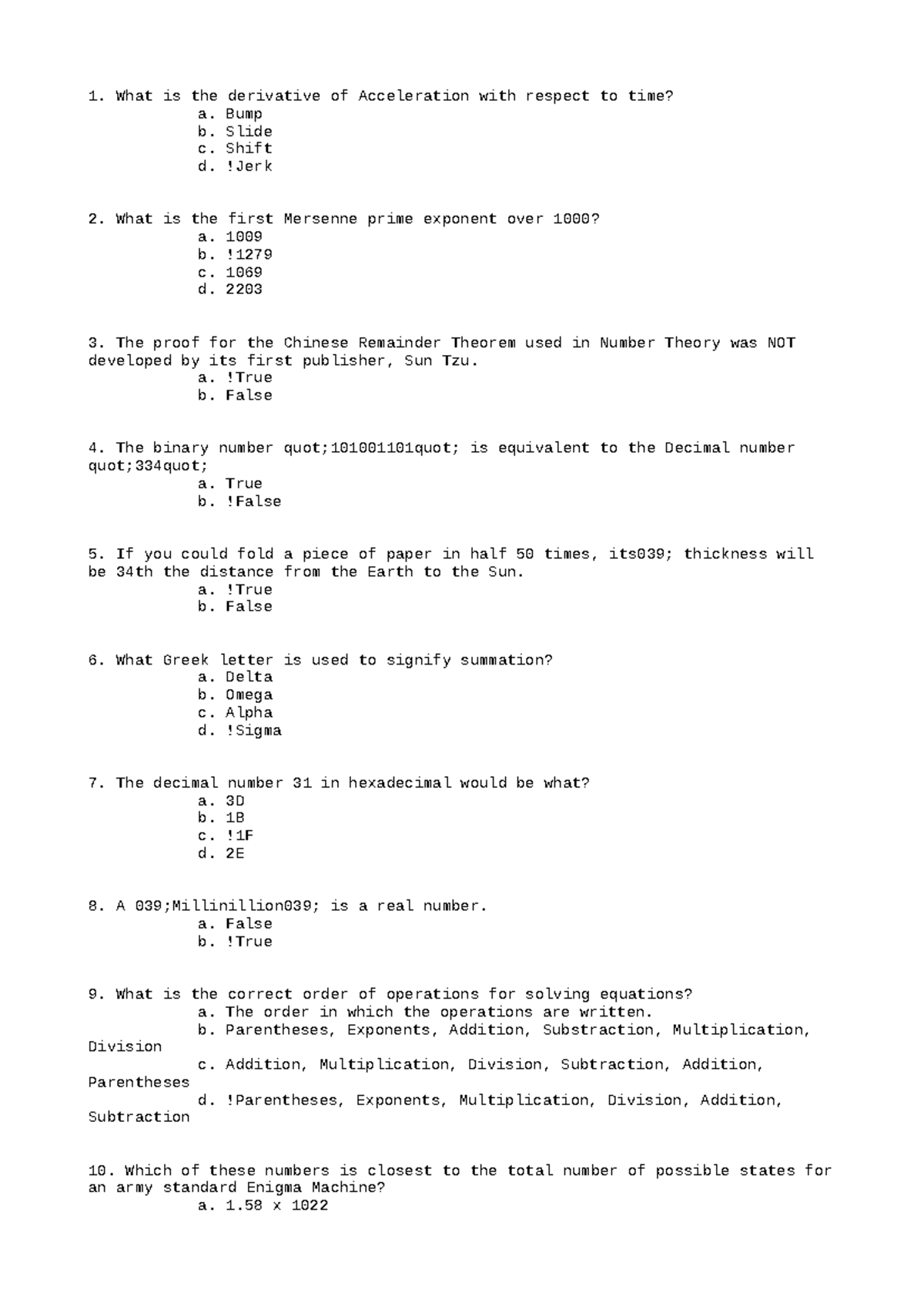 COMS242 Mind Map Winter 2023 4 - What is the derivative of Acceleration ...