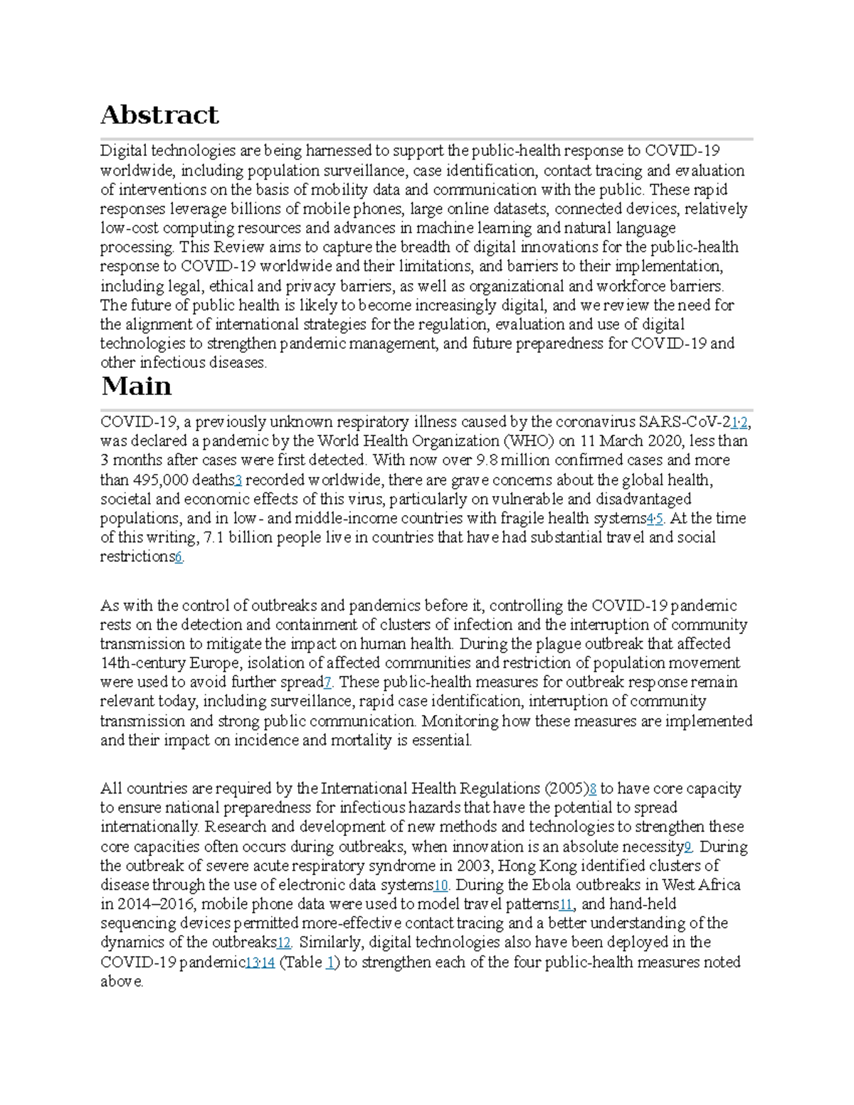 Abstract - REF 301 - USM - Studocu
