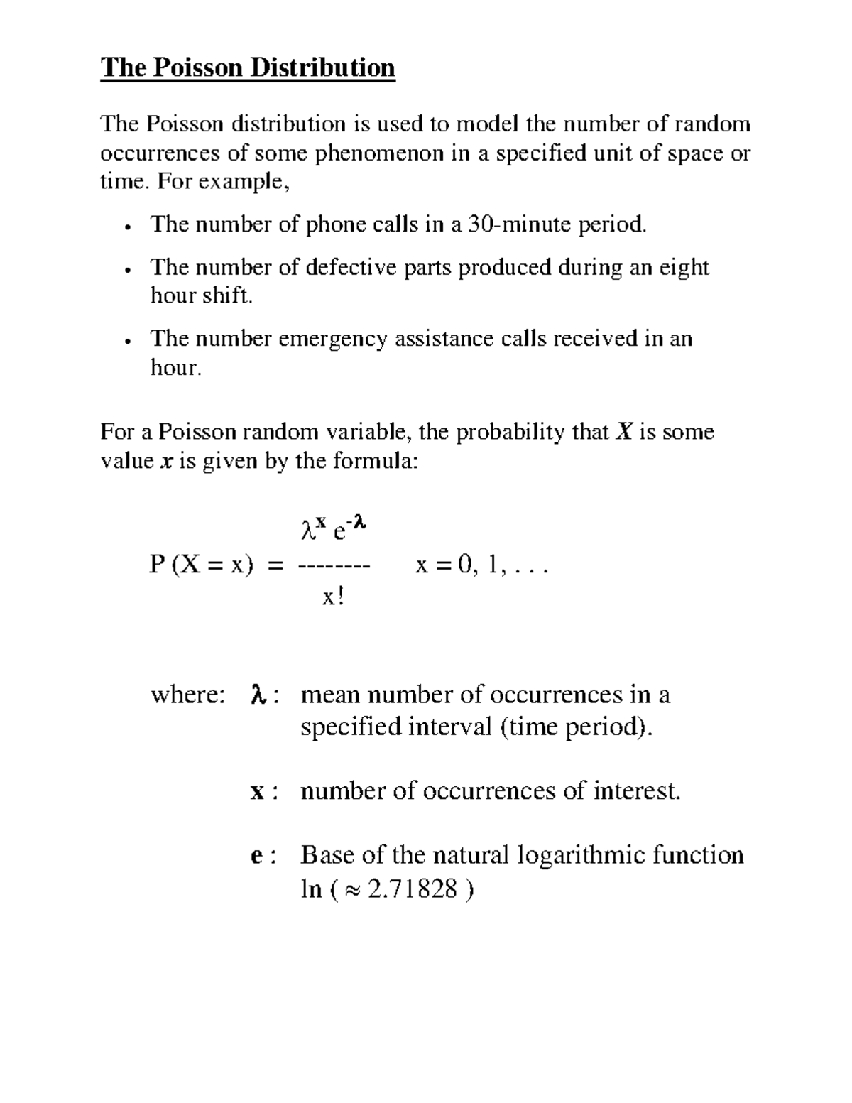 1 Notes Pt2 notes notes notes notes notes notes - The Poisson ...