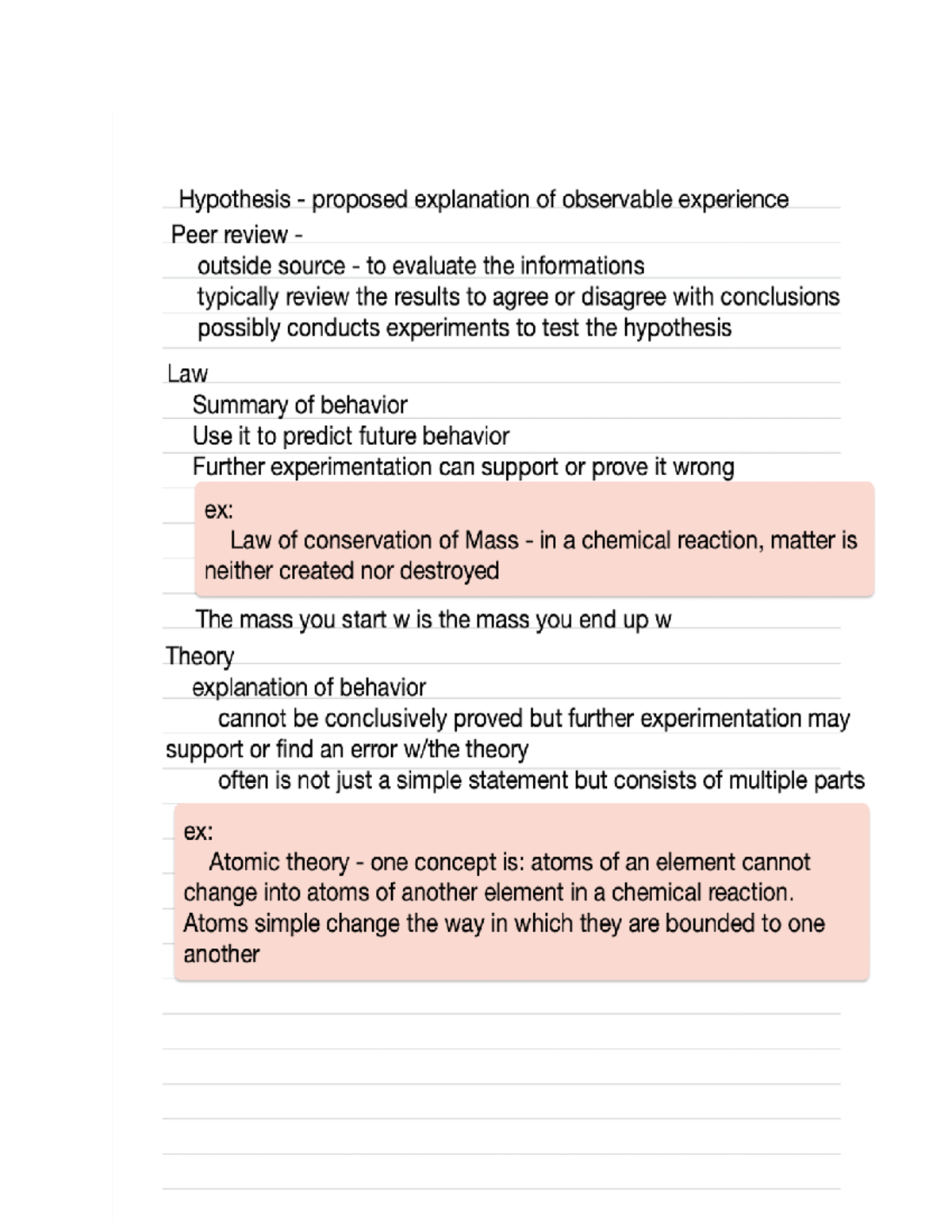 Scientific method 2 - CHEM 111 - Studocu