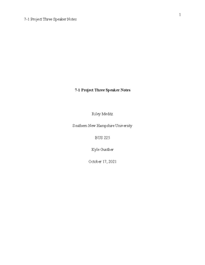 BUS225 Module Six Assignment for module 6 - bus225 - SNHU - Studocu