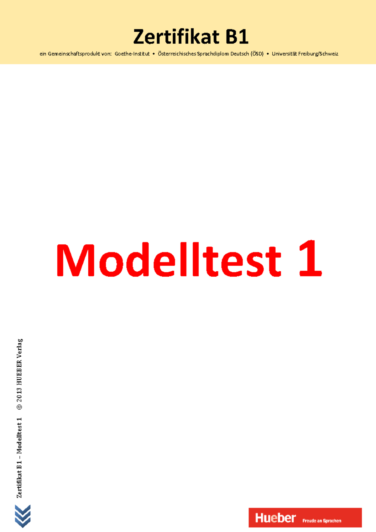 B1 Modelltest Respostas do Livro para ajudar - Zertifikat B Modelltest ...