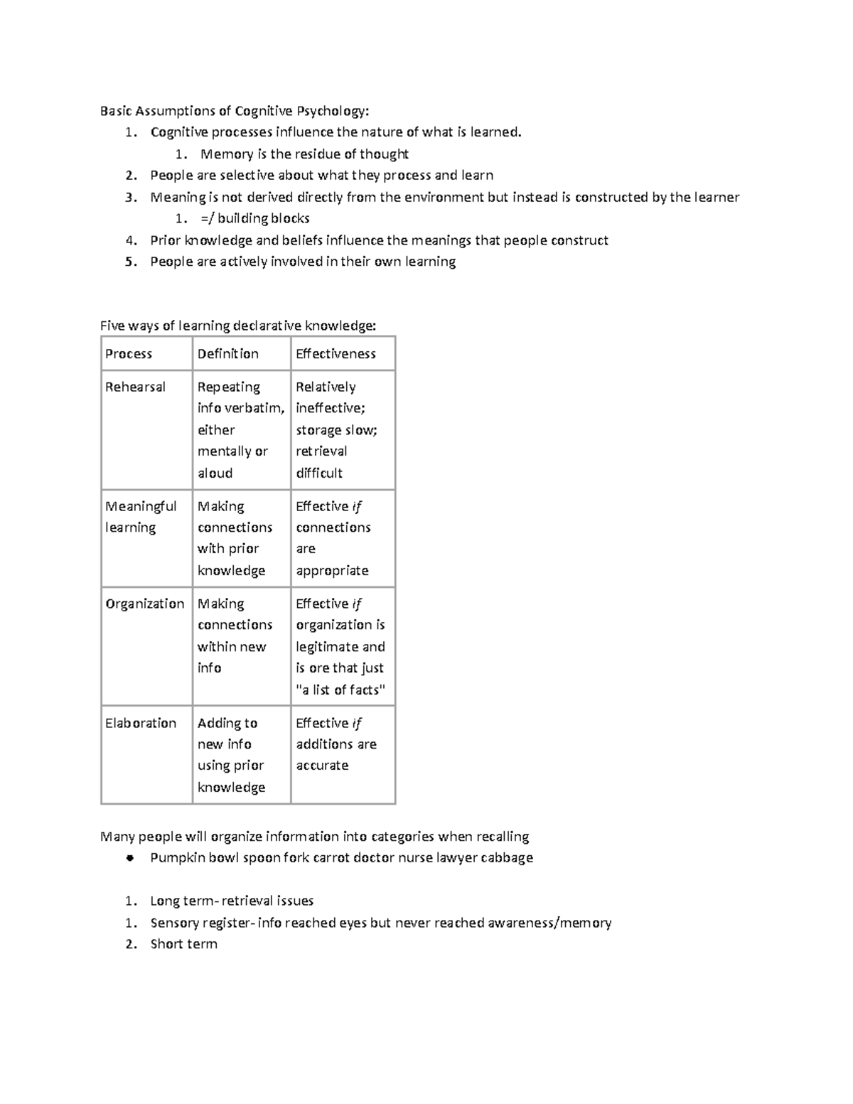 Chapter 7 - Dr. Karen Huxtable-Jester - Basic Assumptions of Cognitive ...