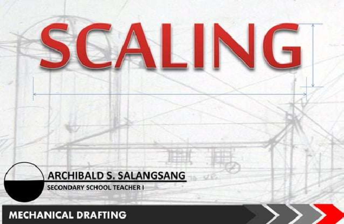 Scaling - SCALING ARCHIBALD S. SALANGSANG SECONDARY SCHOOL TEACHER ...