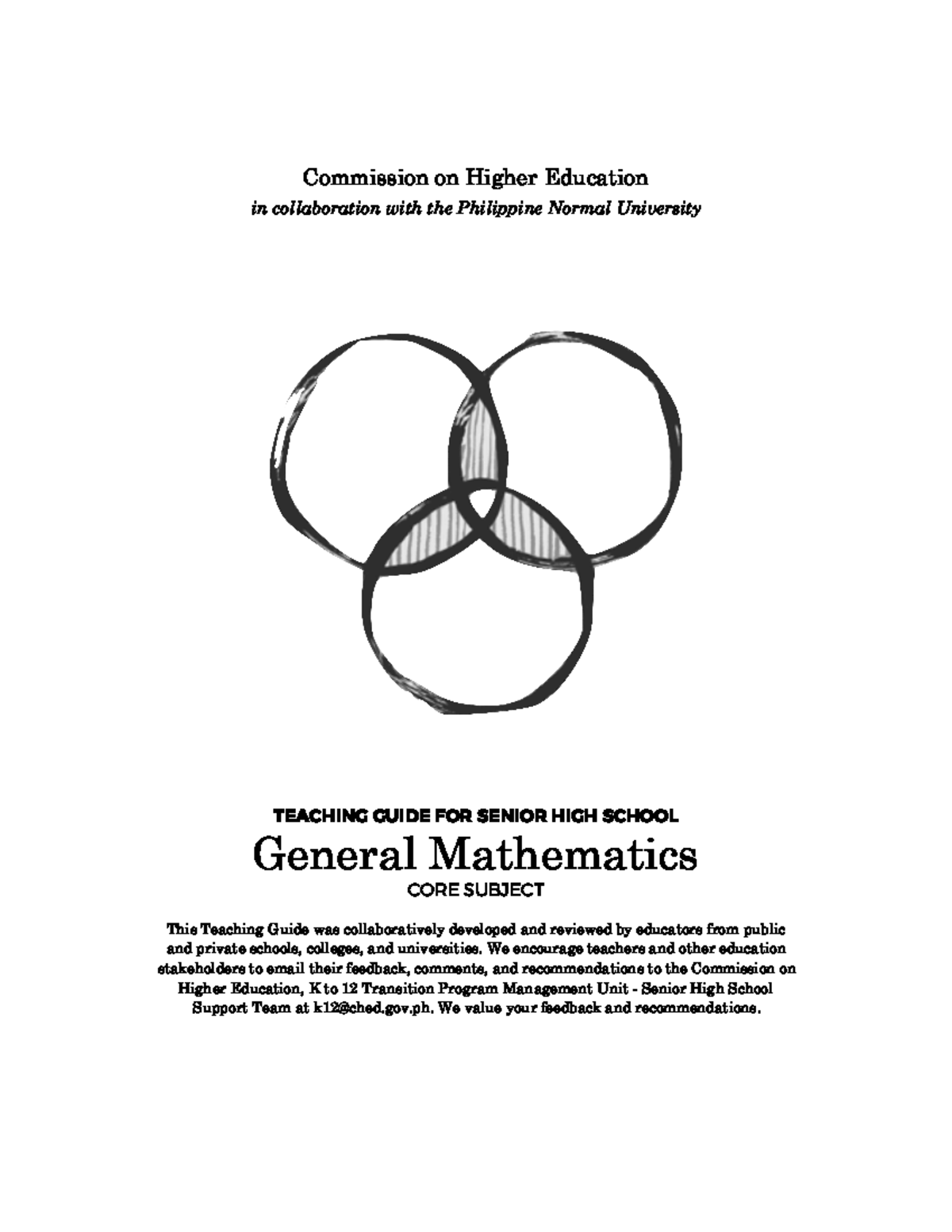 General Math Teachers Guide Studocu