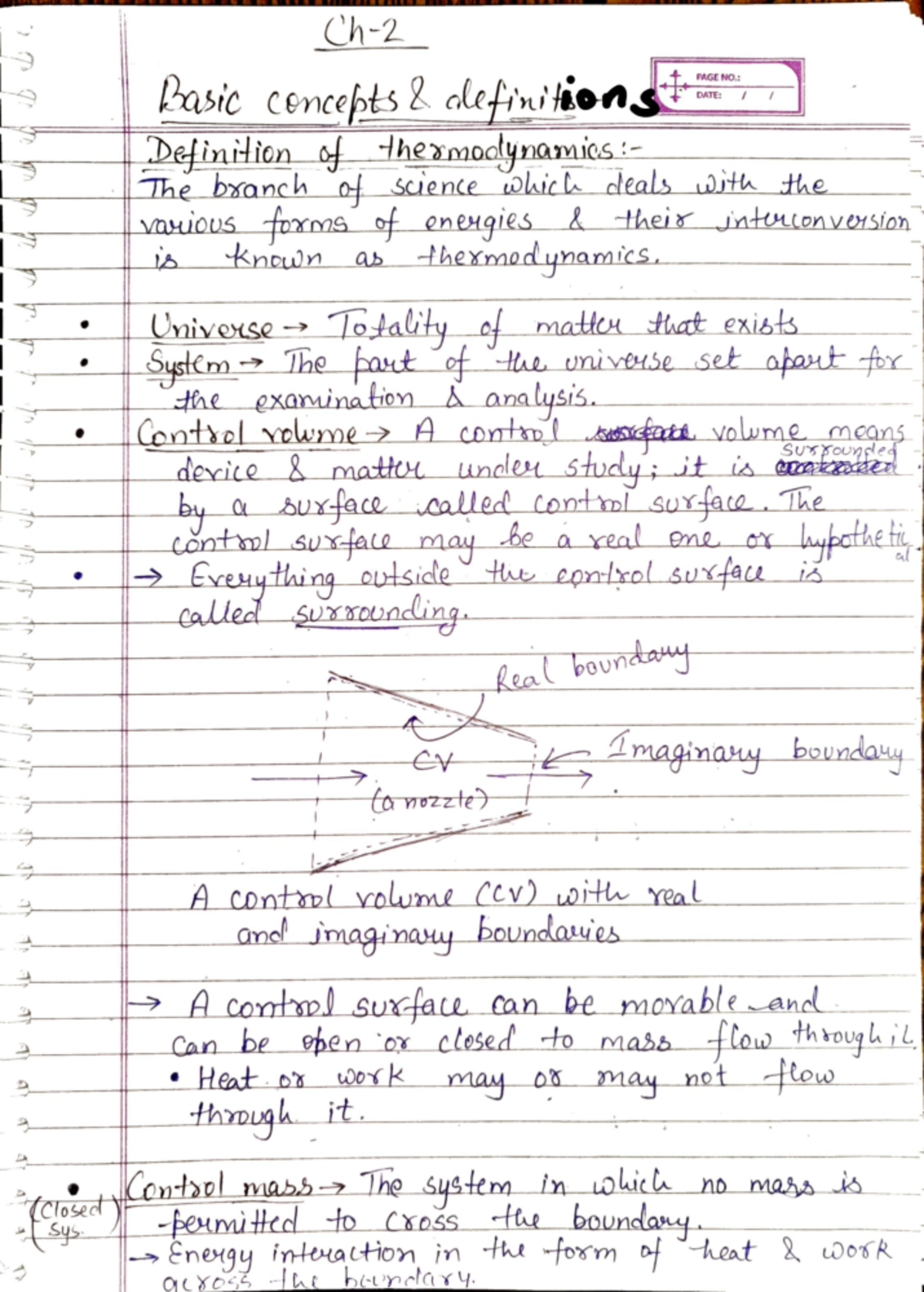 Merged thermo notes (By Devansh Sharma) - Thermodynamics - BITS Pilani ...