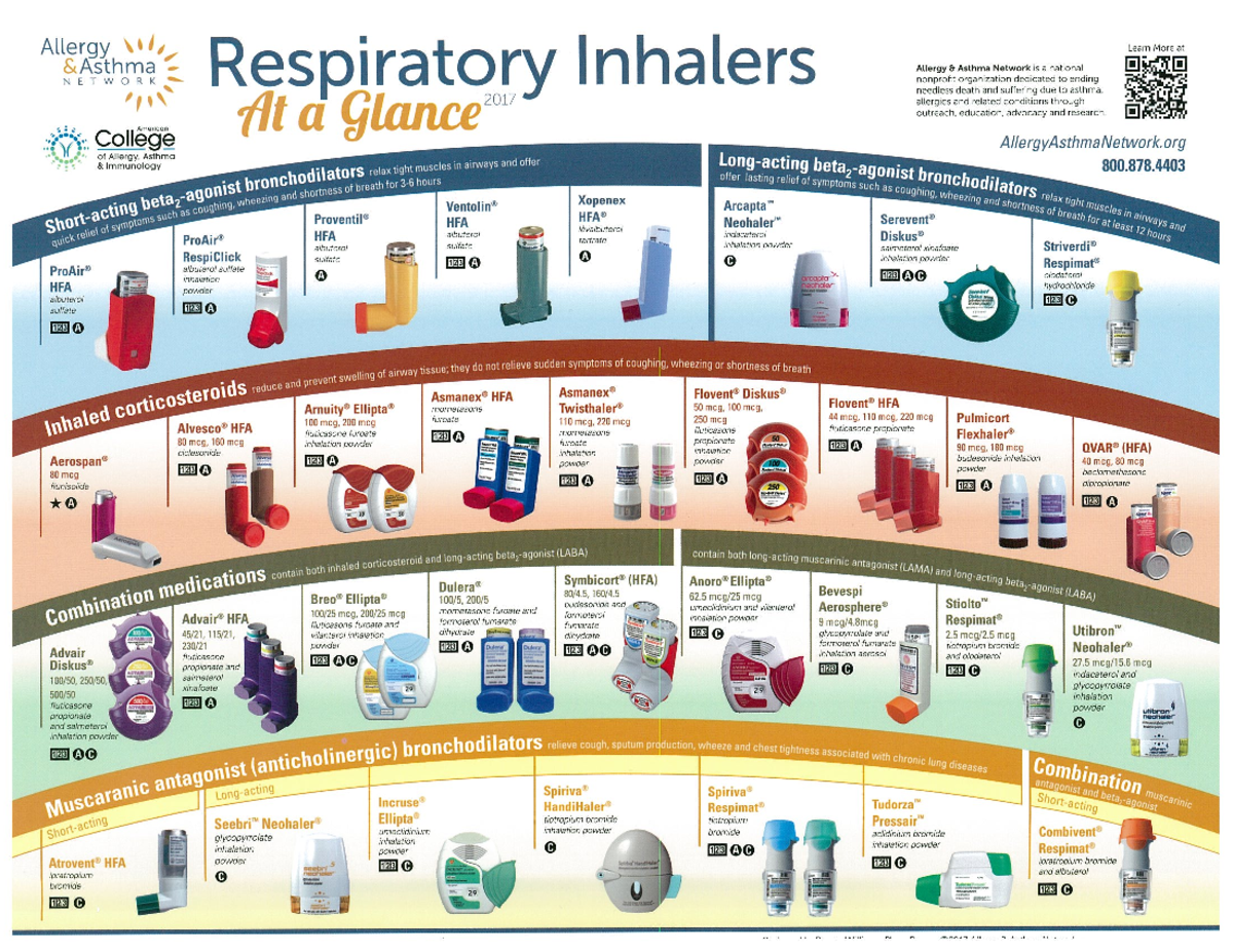 Asthma Inhaler - Allergy Respiratory Inhalers Learn More at Allergy ...