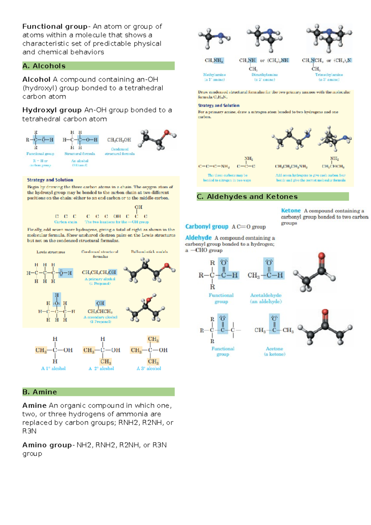 Functional group - weqweqwe - Functional group- An atom or group of ...