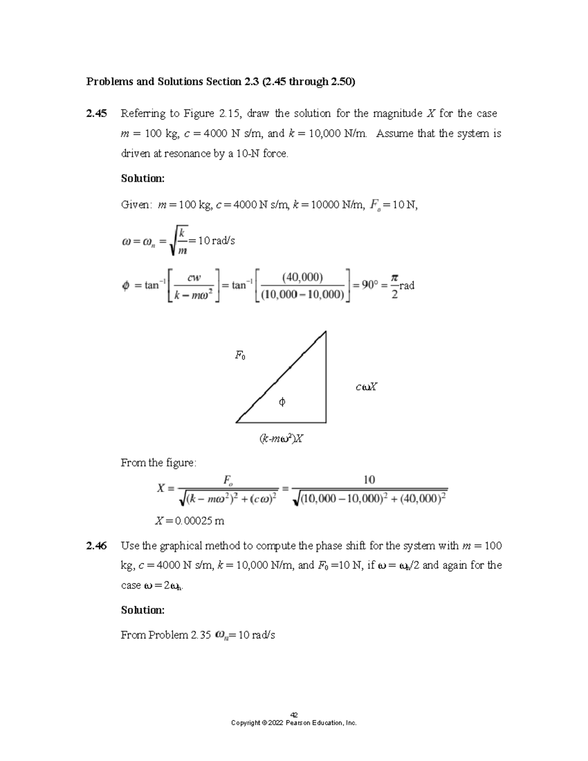 Sol Sec 2pt3 Ed 5 - Answers for part of the assignments. - Problems and ...