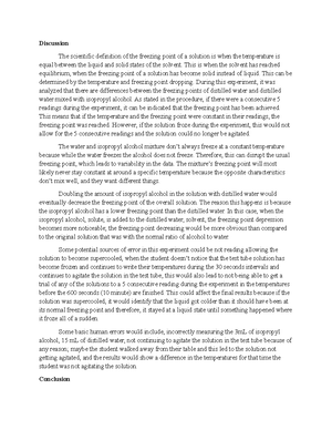 Lab 24- Measurement of Equilibrium Constant - Calculations: Initial ...