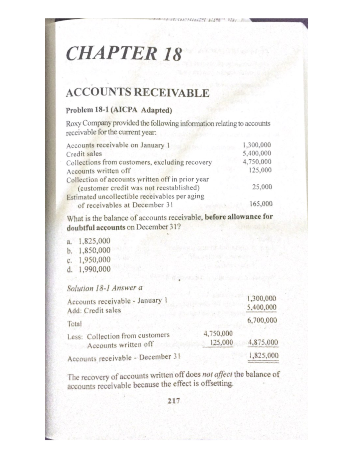 accounts receivable - ACCOUNTANCY - Studocu