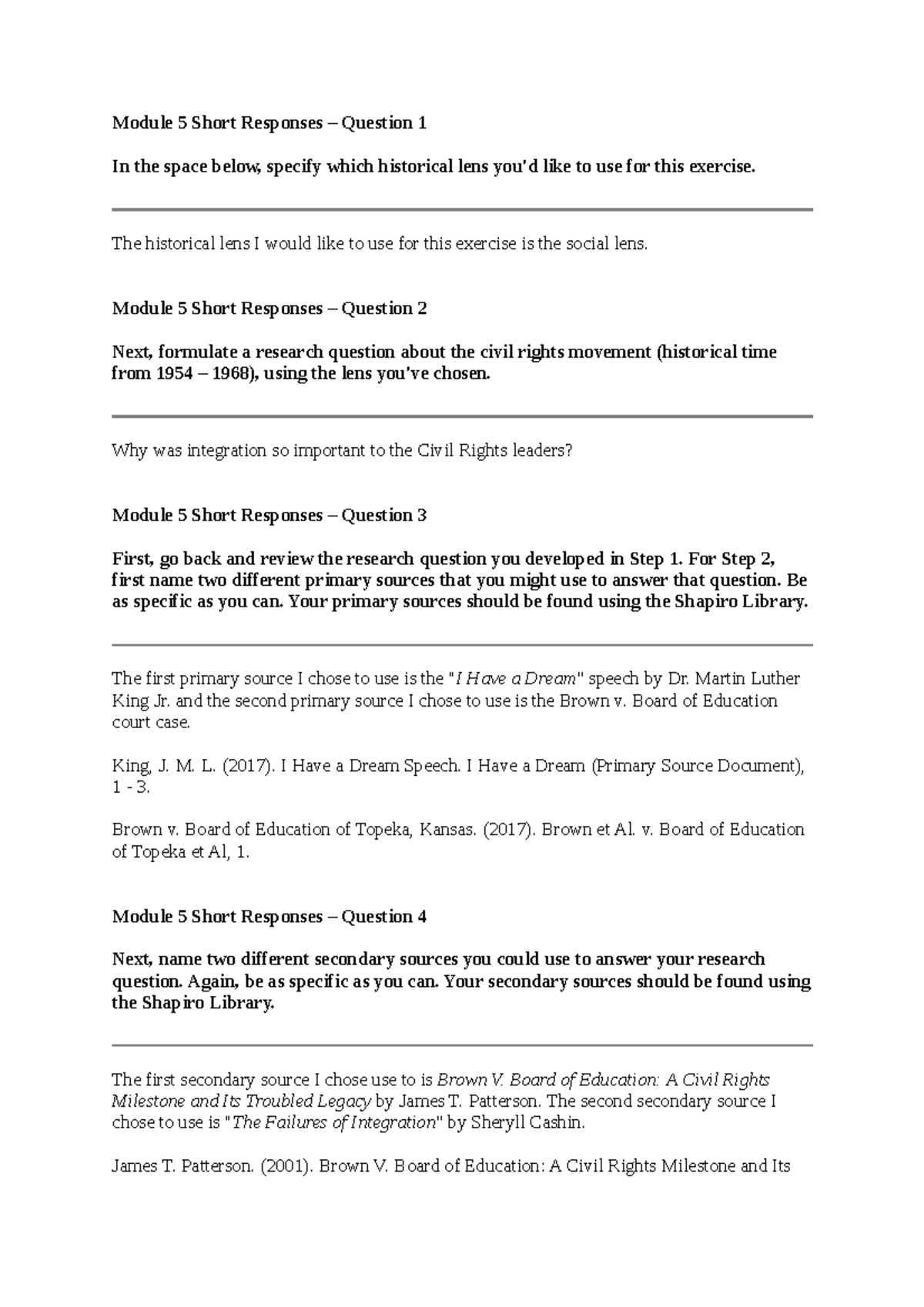 5-2 Module Five Short Responses - Module 5 Short Responses – Question 1 ...