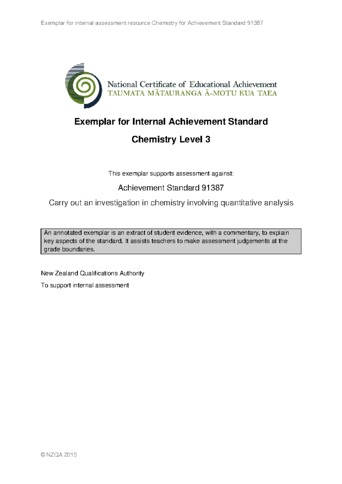 91387-internal-chemistry titration - Exemplar for Internal Achievement ...