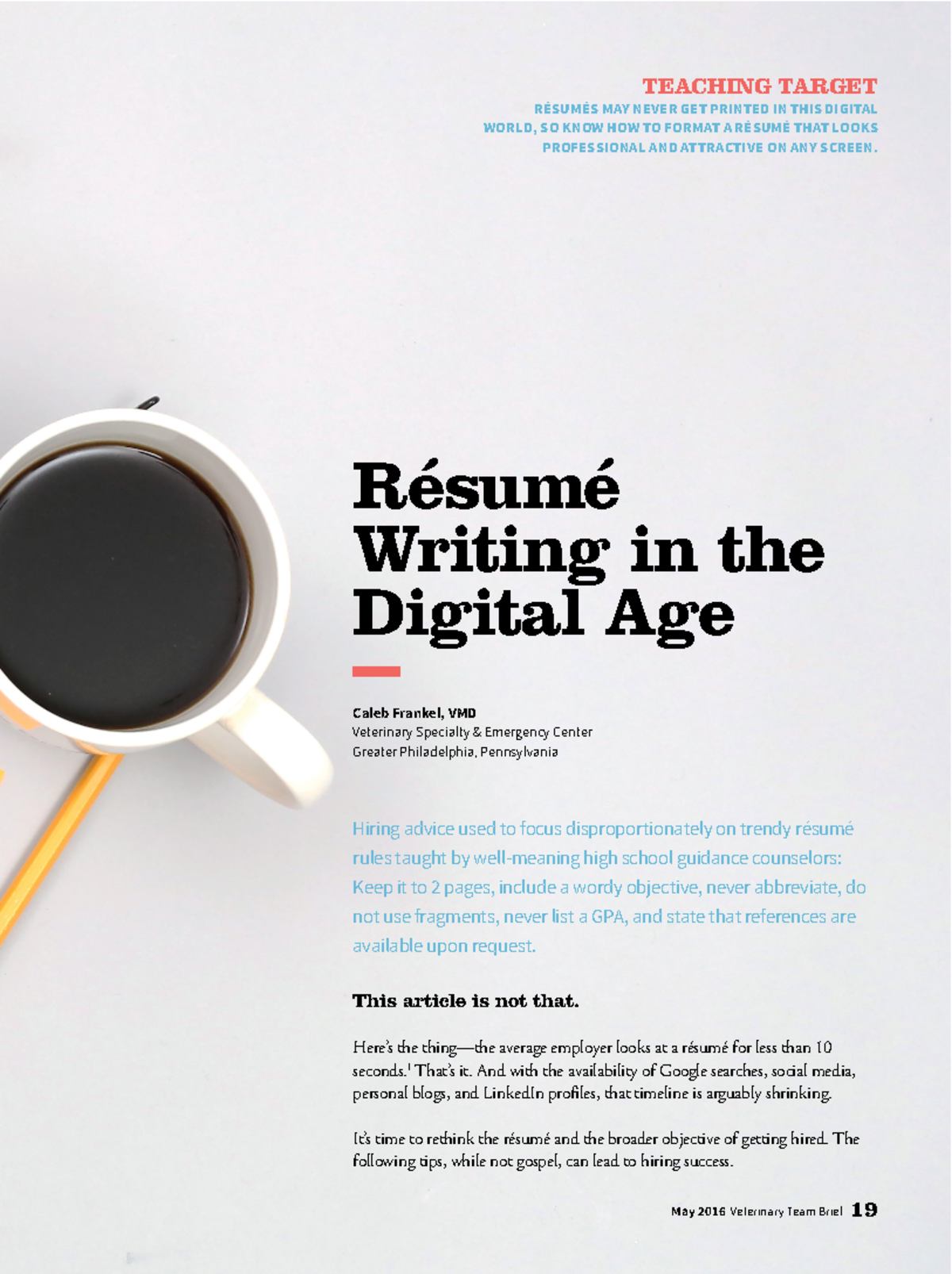 Resume-writing-in-the-digital-age 0-28191-article - Résumé Writing in ...