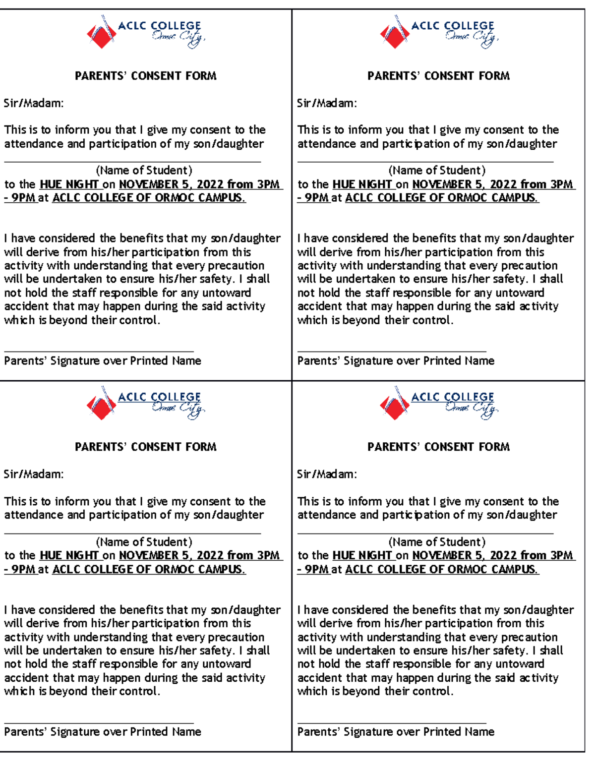 Parents- Permit - a. Freedom For Sartre, each agent is endowed with ...