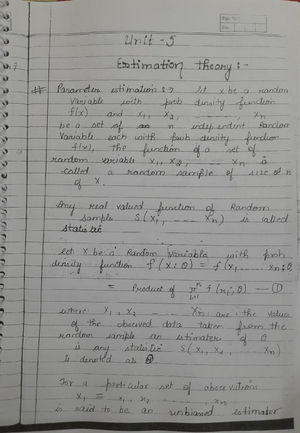 Pns 6 - Hypothesis Theory - Probability and Simulation - Studocu