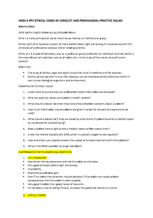 WEEK 3 Human Rights Based AND Person Centred CARE Approaches TO Mental ...