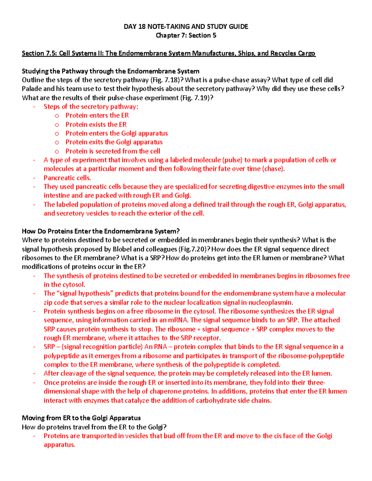 Day 18 Chapter 7-5 Note-taking Guide - DAY 18 NOTE-TAKING AND STUDY ...