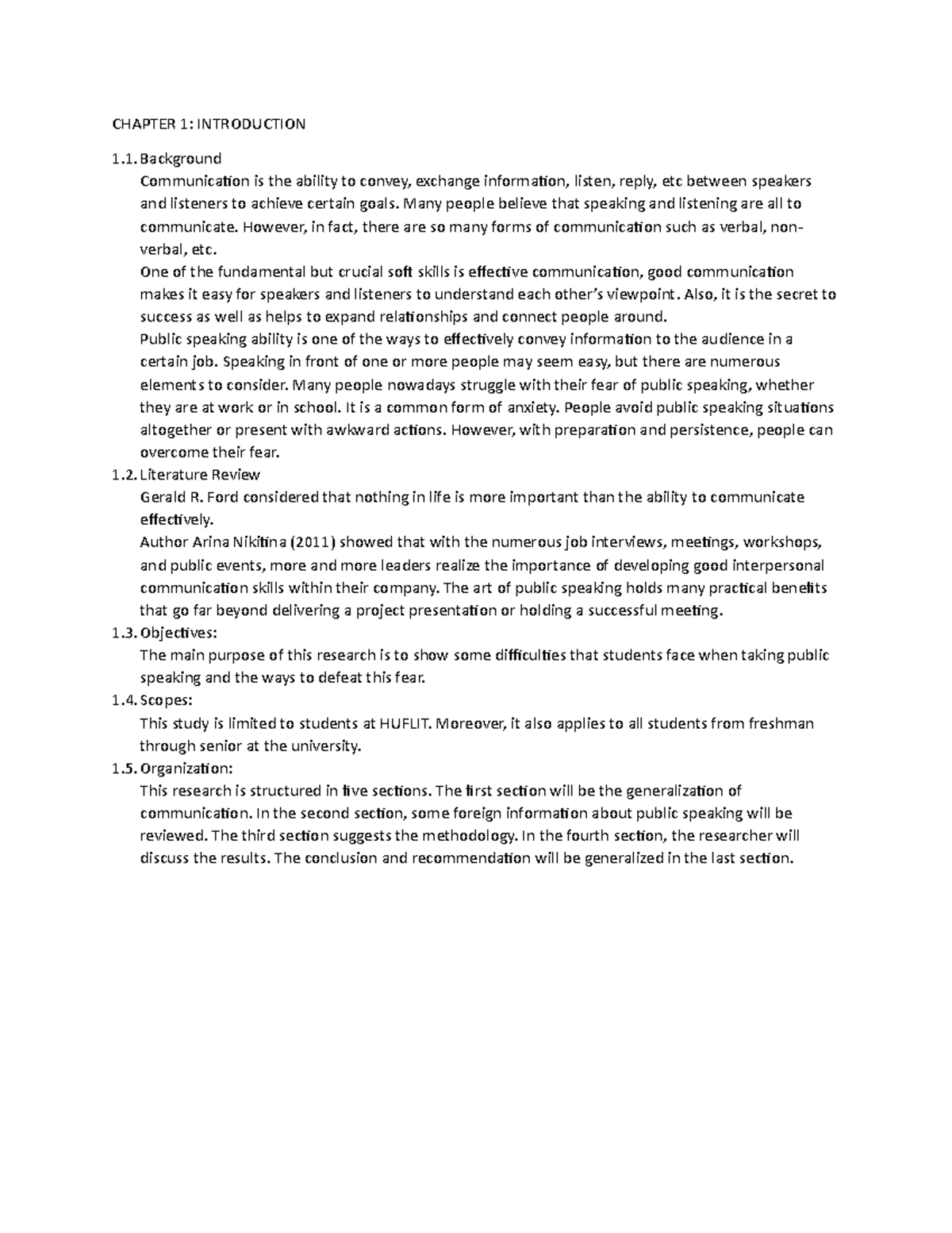 Chapter 1 - ... - CHAPTER 1: INTRODUCTION Background Communication is ...