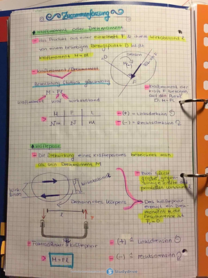 Lernzettel TM - 5. Lager reaktionen Ebene Tragwerke Tragwerke ...