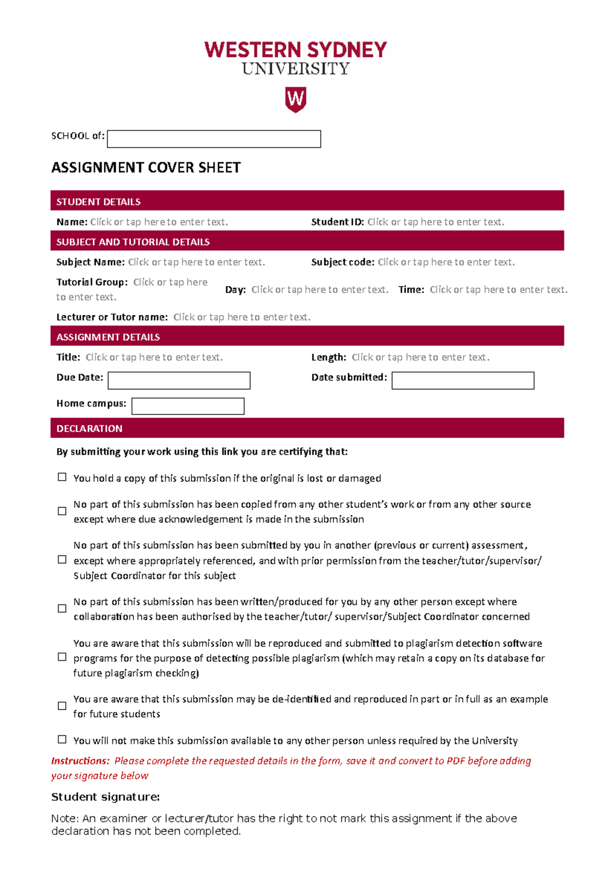 Assignment Cover Sheet Finalv 2 - Financial Economics - UEH - Studocu