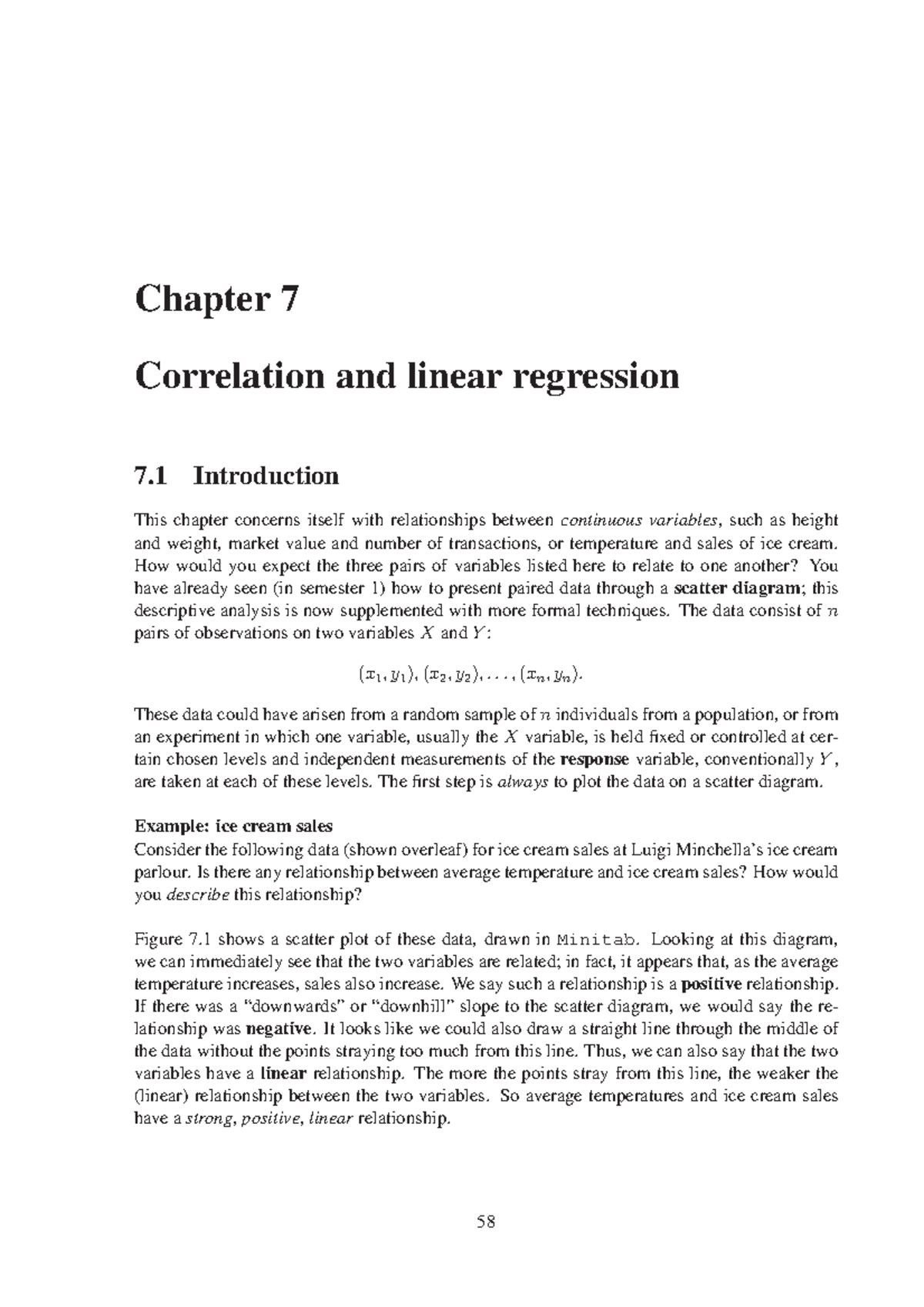 MAS1403 2016-2017 Lecture Notes Chapter 7 - Correlation and regression ...