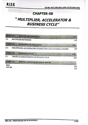 CPC PRC-3 CHAP-6 Notes - Chapter 6 History M National income ...