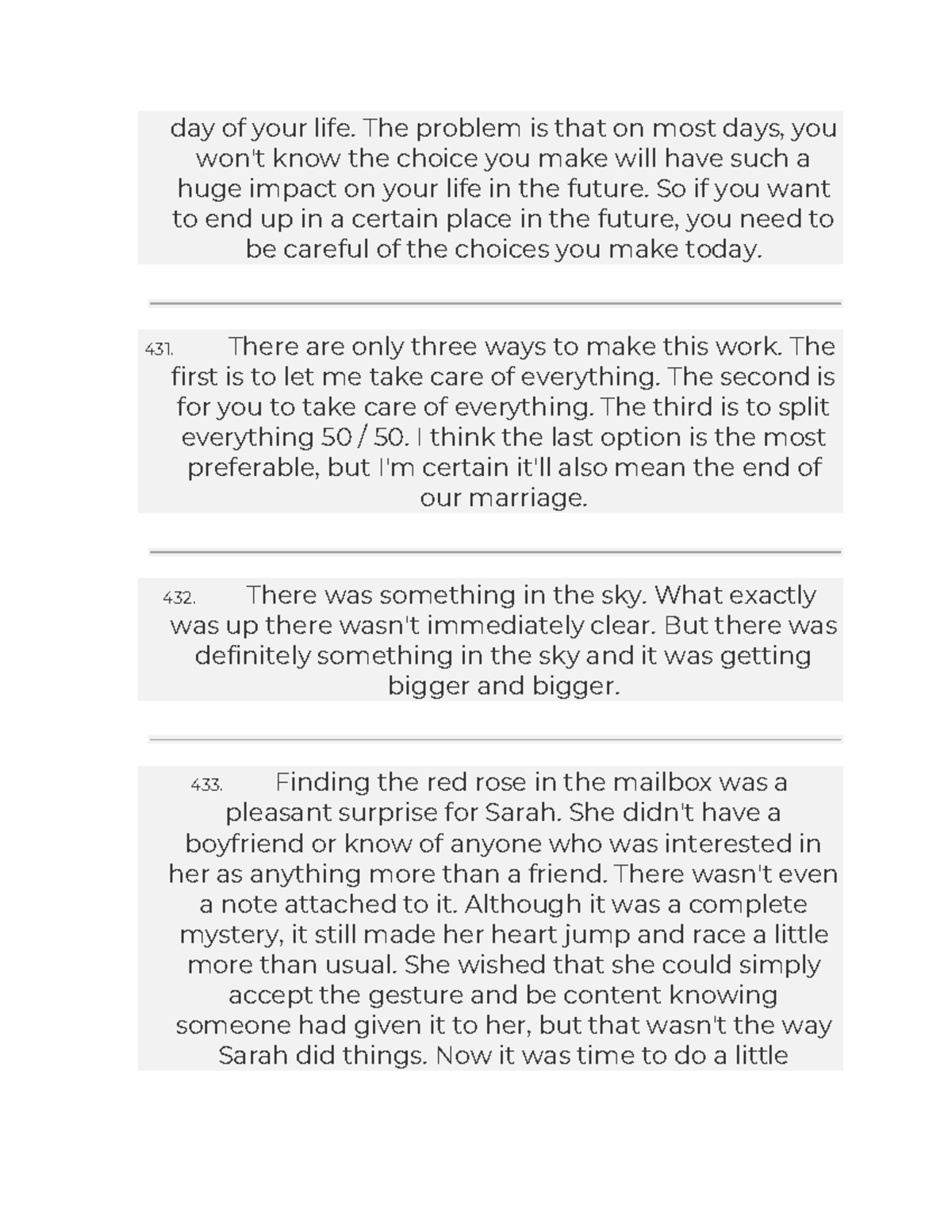 The importance of proper-130 - day of your life. The problem is that on ...