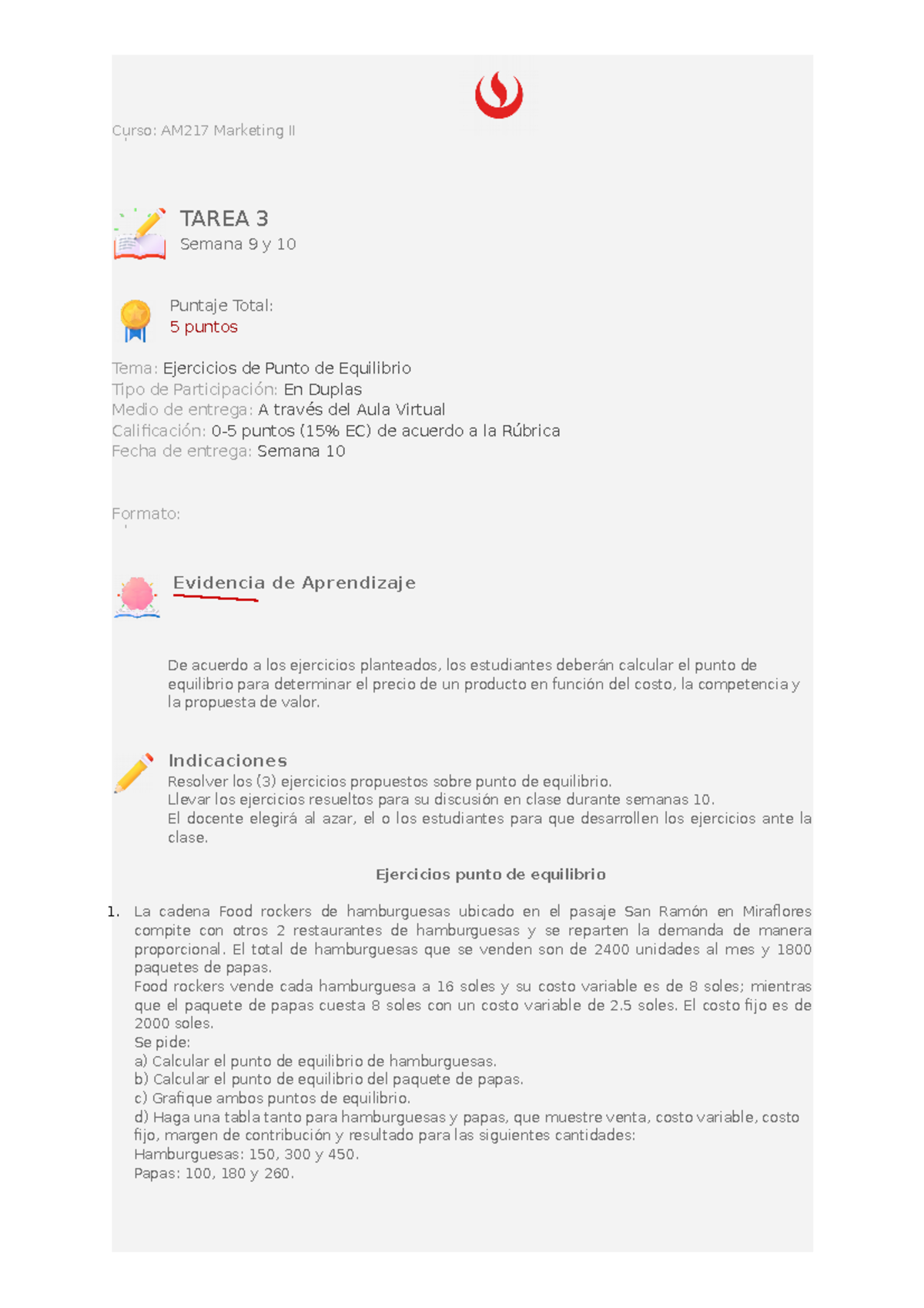 T3MX24 - lectura - Curso: AM217 Marketing II TAREA 3 Semana 9 y 10 ...