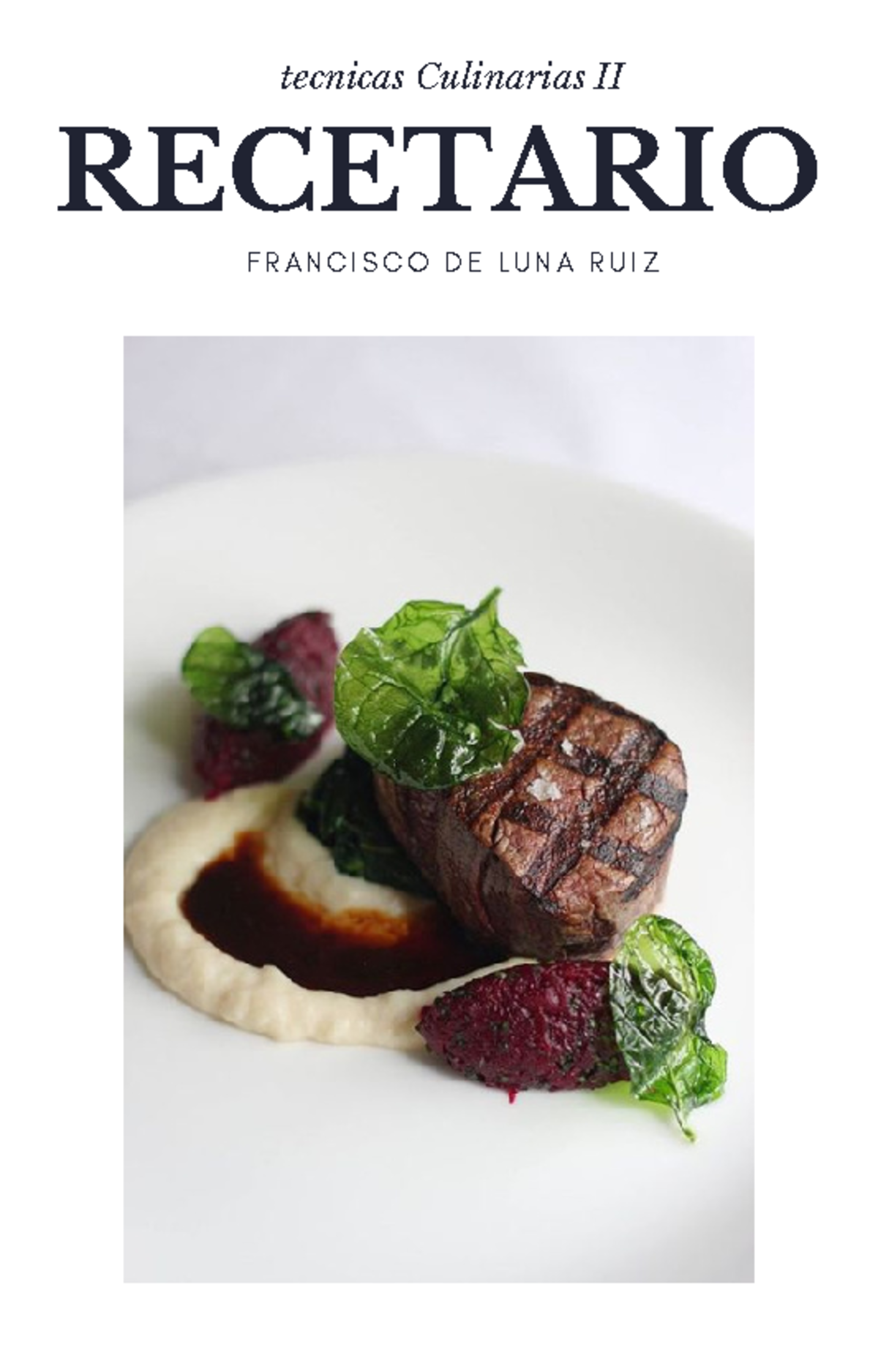 Recetario parte 1 Tec II pdf - RECETARIO FRANCISCO DE LUNA RUIZ ...