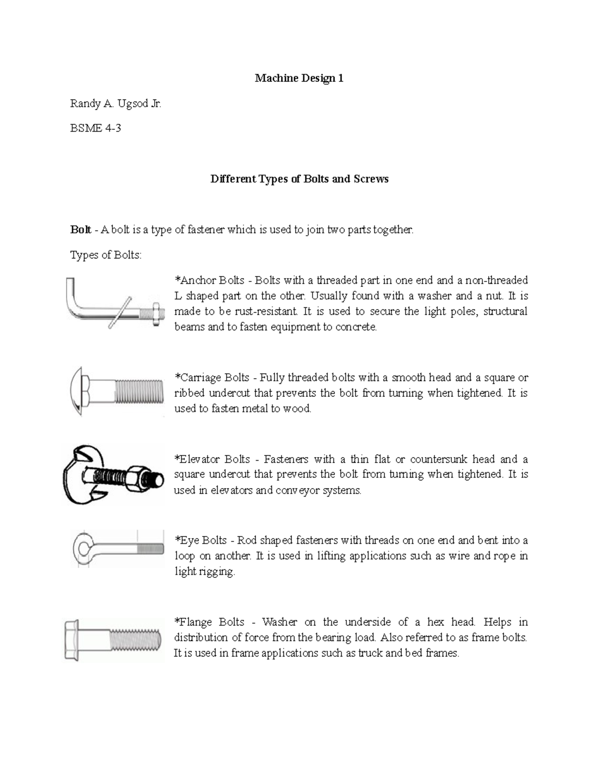 Ugsod-Randy-A - Notes daw ito - Machine Design 1 Randy A. Ugsod Jr ...